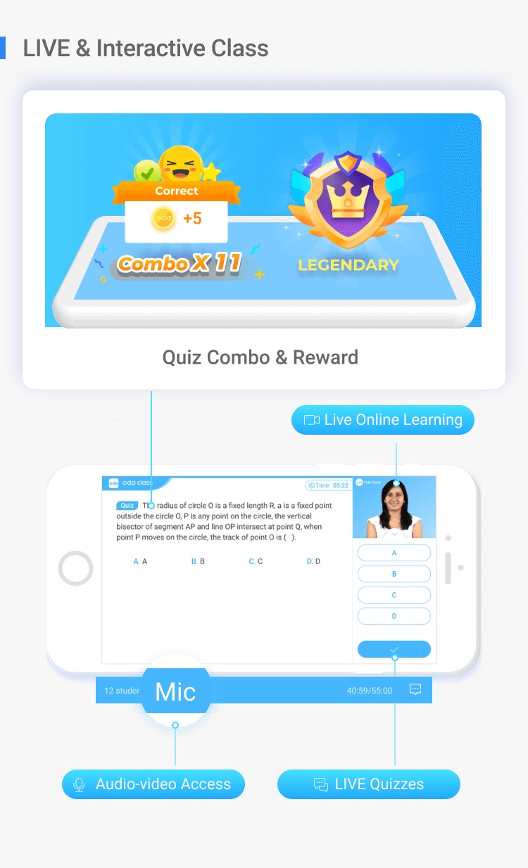 Oda Class - Best LIVE Learning App