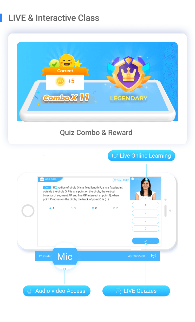 Oda Class - Best LIVE Learning App